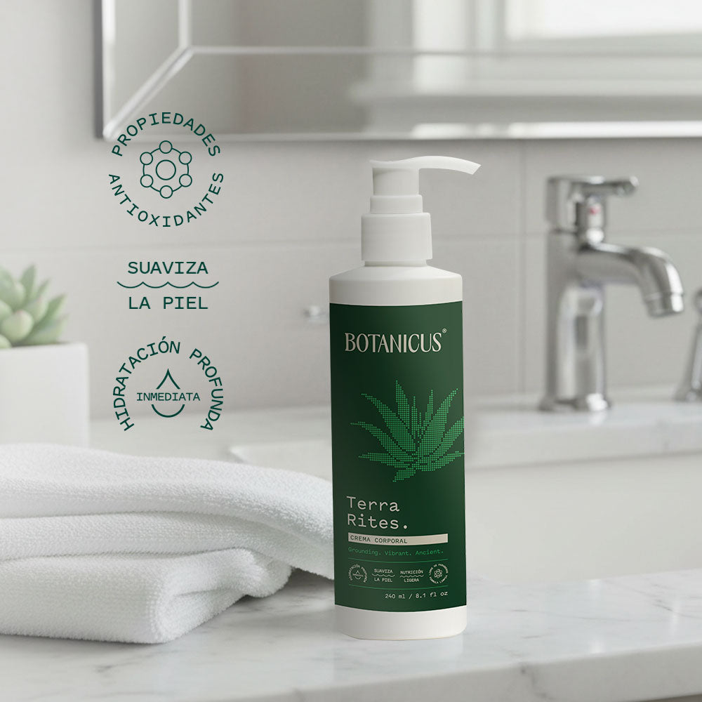 Crema corporal terra rites | Hidratación con aroma terroso – Botanicus